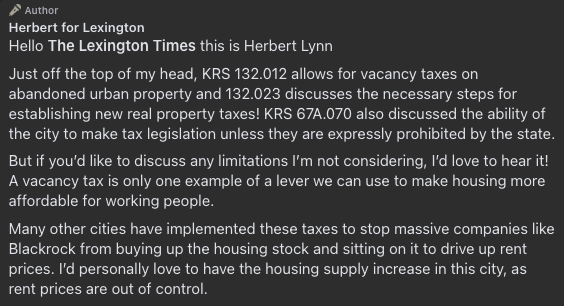 Lexington doesn’t need big-city cosplay — it needs real housing policy ...