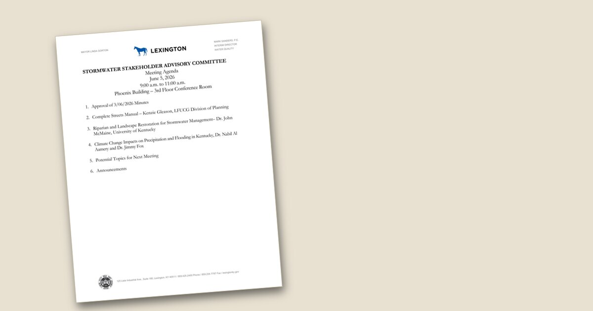 Advisory committee set to review complete streets manual, climate ...